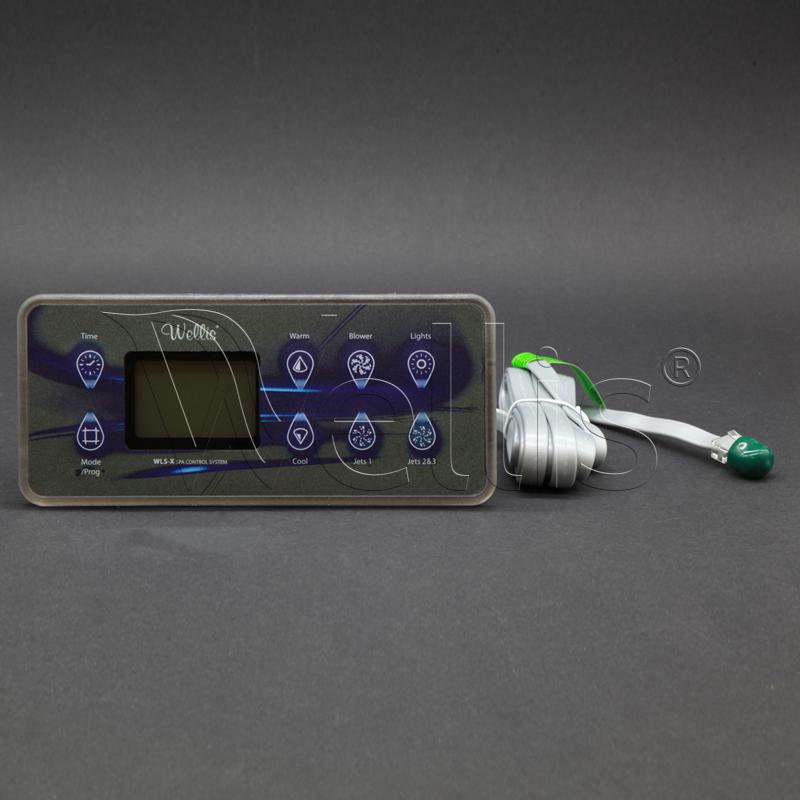Control panel rectangular VL801D | Wellisparts