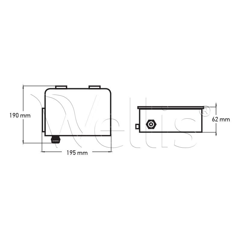 Control Box - GS100 (for 3 kW heaters) | Wellisparts